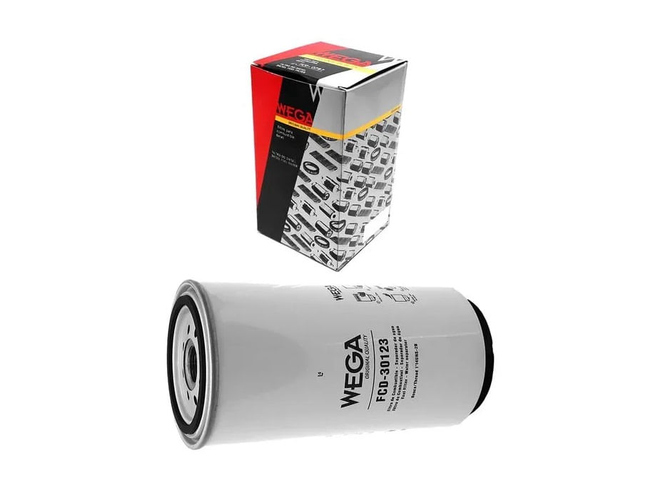 Filtro de Combustível Separador de Água Blindado WEGA FCD30123 - Envia ...