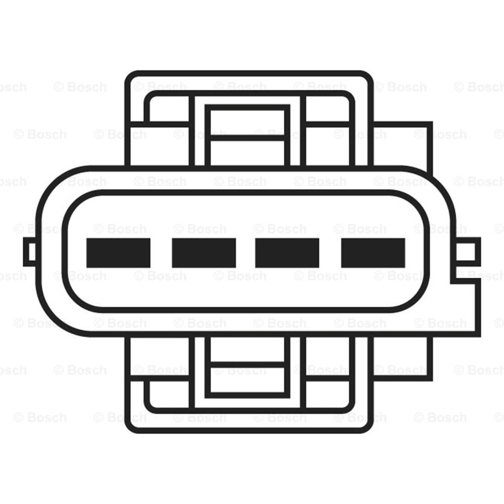 Sonda Lambda Sensor de Oxigenio BOSCH 0258003717 - Envia Peças