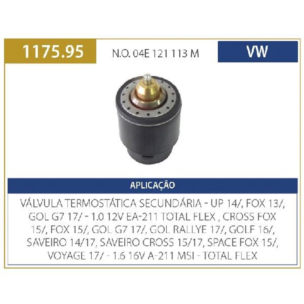 Valvula Termostatica VALCLEI 117595 - Envia Peças