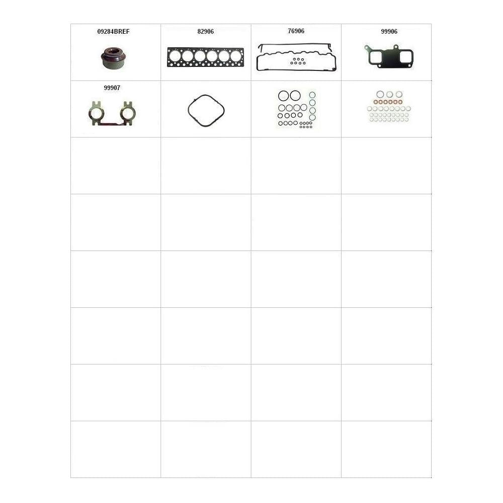 Jogo de Junta Superior do Motor SABO 79906 - Envia Peças