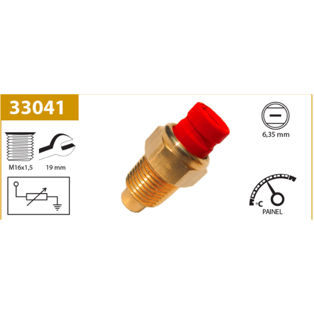 Sensor de Temperatura VALCLEI 33041 - Envia Peças